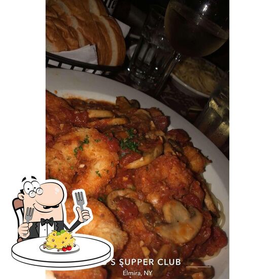 Carta de Lib's Supper Club, Elmira