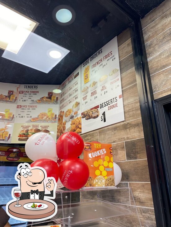 Menu at Lincoln Chicken & Burger restaurant, Philadelphia, Lindbergh Blvd.