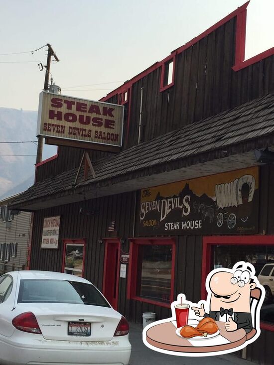 Menu at Seven Devils Bar & Steakhouse, Riggins