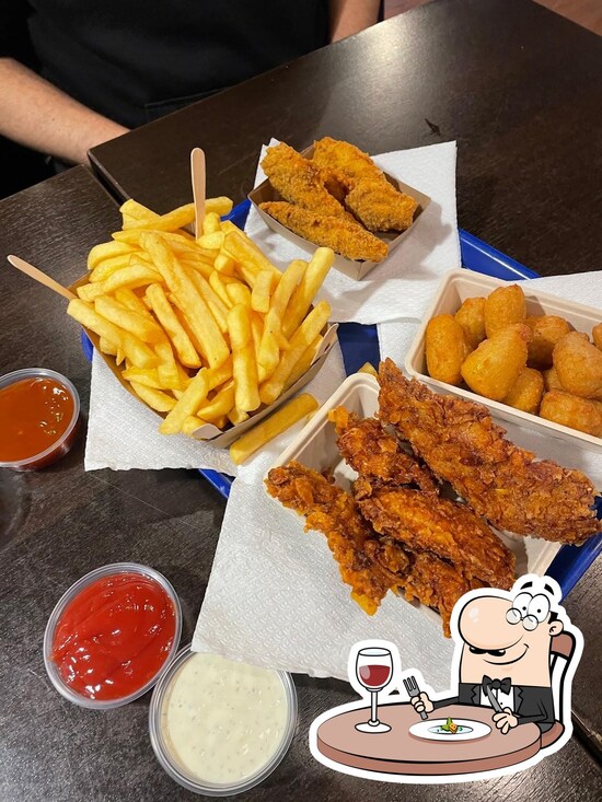 Speisekarte von Legend Chicken, Amsterdam