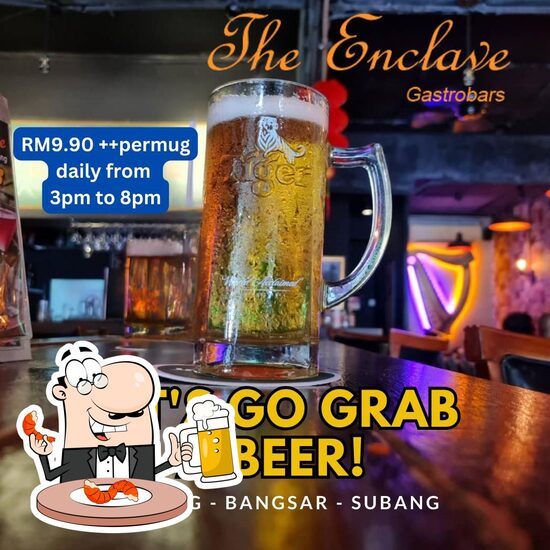 Menu at The Enclave@Ampang pub & bar, Kuala Lumpur, 30 Persiaran Ampang