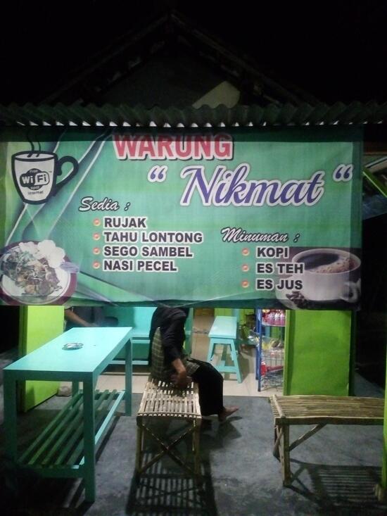Menu at Warnet Ari cafe, Simoketawang