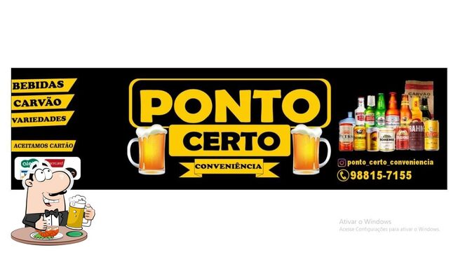 Menu at Ponto Certo Conveniência pub & bar, Parauapebas