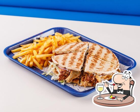 Menu at Gyros Express, Birmingham