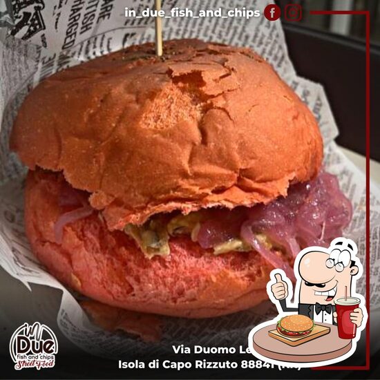 In Due Fish and Chips, Le Castella - Menu del ristorante, prezzi e ...