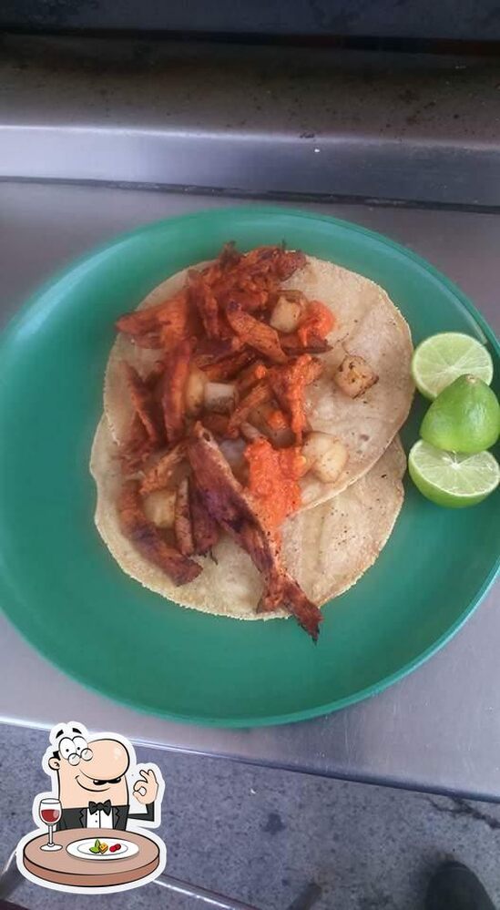 Menu at Baloo Tacos restaurant, Mexico