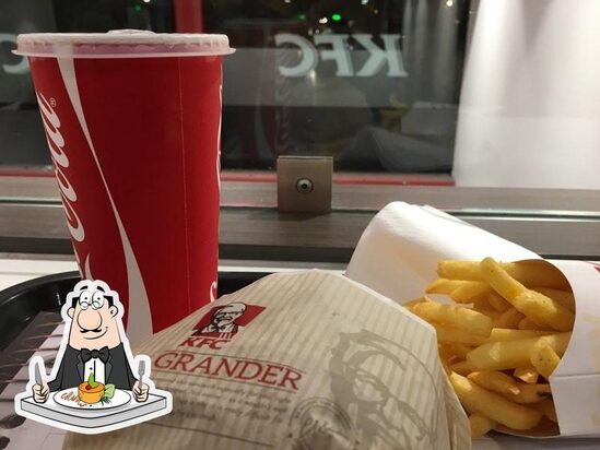 Menu at KFC, Athens, Mitropoleos 3