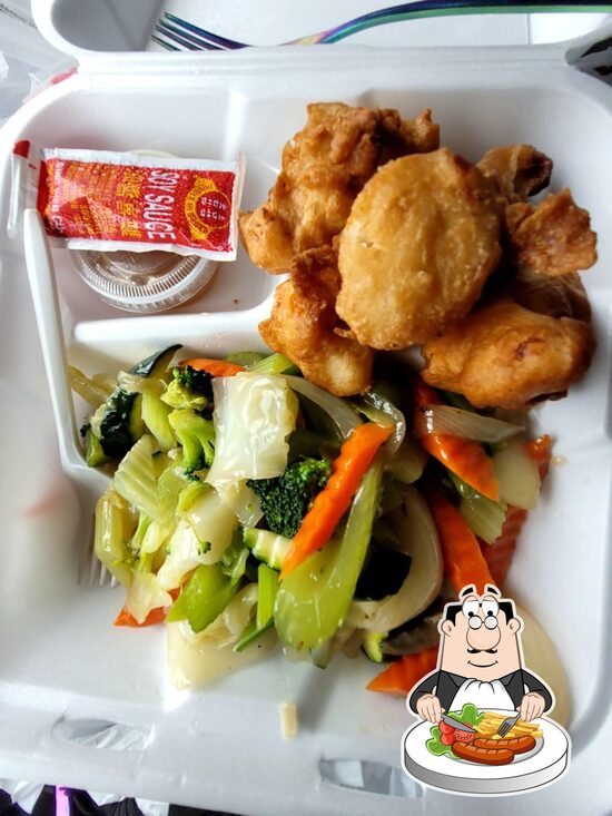 Menu at Kim's Oriental Market restaurant, Coos Bay