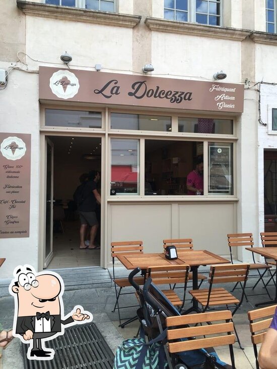 Menu at La Dolcezza restaurant, Nimes