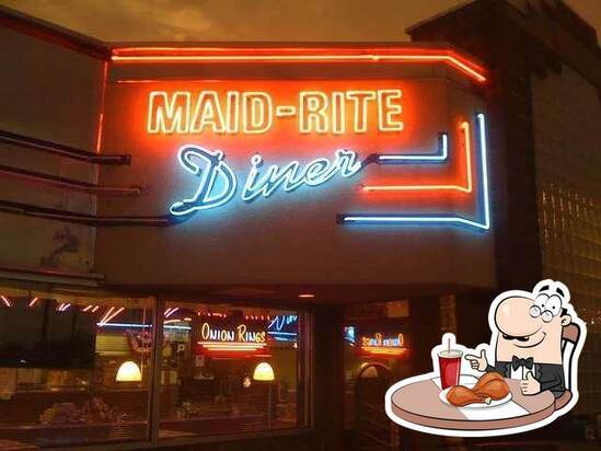 Menu at Maid-Rite restaurant, Milan, 205 1st Ave W