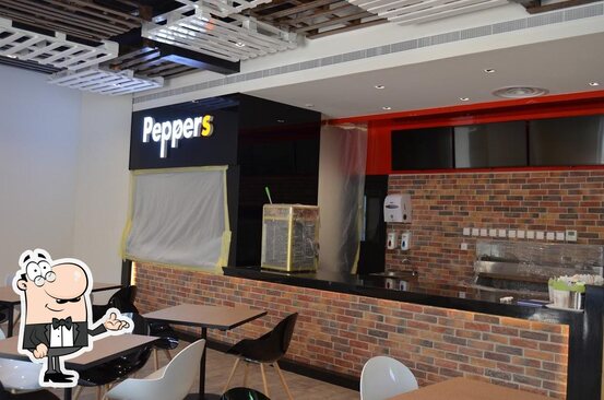 Menu at Peppers restaurant, Sharjah