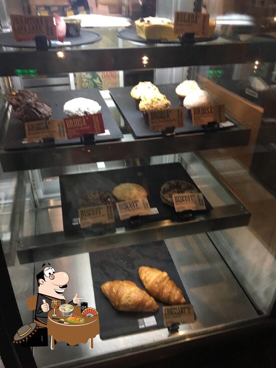 Menu at Starbucks, Bucharest, Sun Plaza