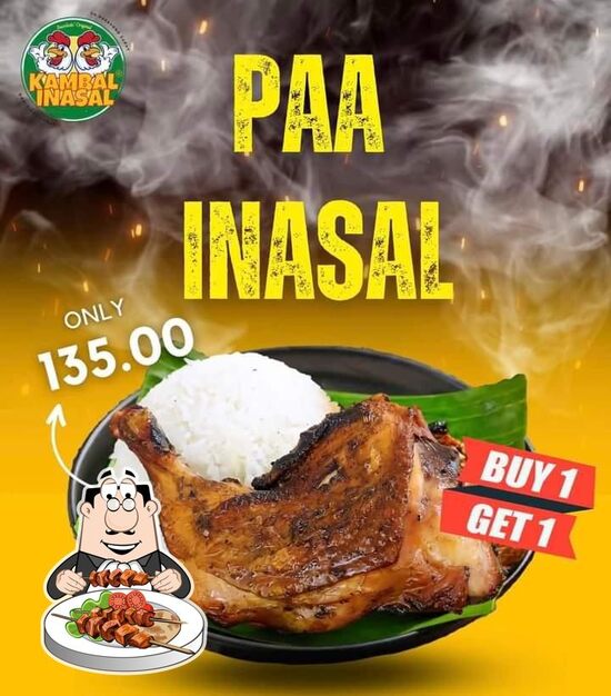 Menu at Mejico's Kambal Inasal restaurant, Lipa