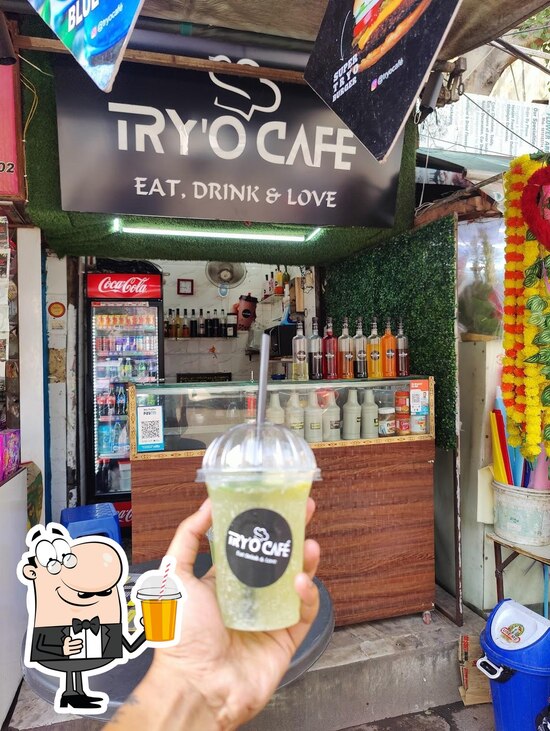 Menu at Tryo Cafe, New Delhi