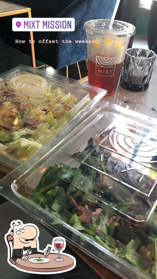 MIXT, 901 Valencia St in San Francisco - Restaurant menu and reviews