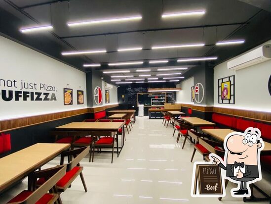 Menu at Puffizza, Surat