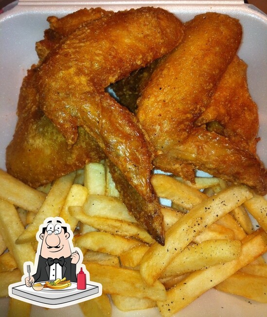 Menu at Chicken Paul, Towson