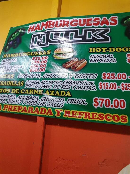 Hamburguesas Y Burritos Hulk restaurant, Frontera Comalapa - Restaurant ...