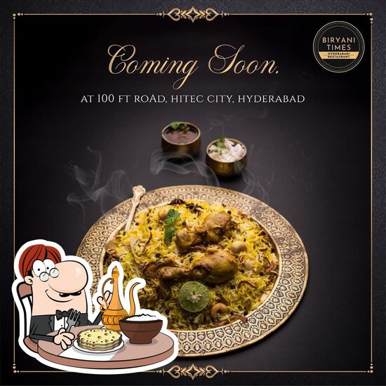 Menu at Biryani Times, Hyderabad