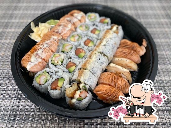 Menu at Aburiyaki Sushi restaurant, Vaughan