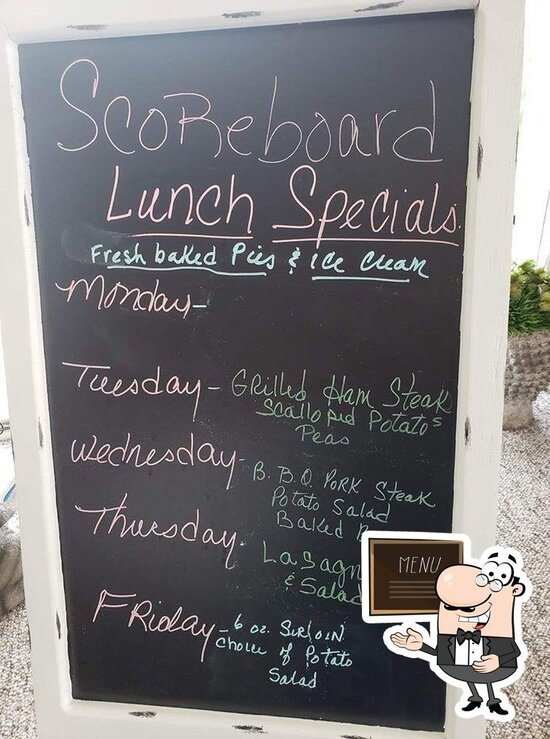 Menu at Scoreboard Bar & Grill, Monroe City