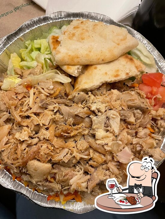 The Halal Guys, 110 Edison Pl in Newark - Restaurant menu and reviews