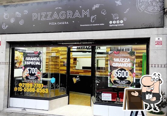 Carta del restaurante PizzaGram Caseros, Caseros