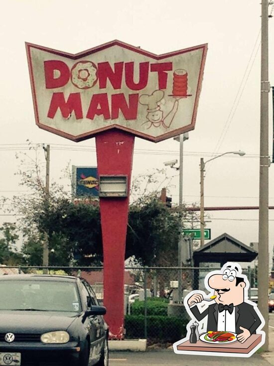 Menu at The Donut Man restaurant, Winter Haven