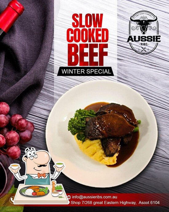 Aussie Ribs Ascot, Ascot - Restaurant menu, prices and reviews