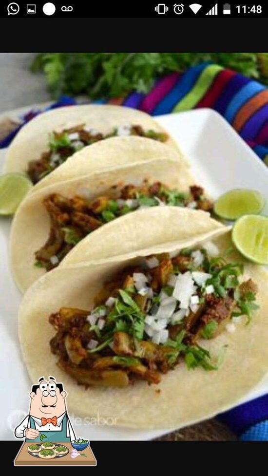Menu at Tacos Bomba restaurant, Monterrey, Av. Revolución 706