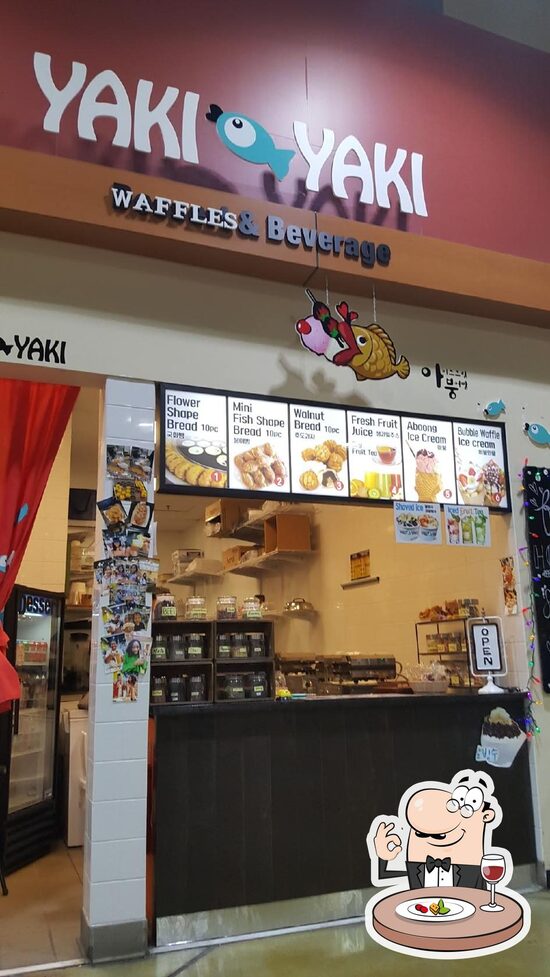Menu at Yaki Yaki Waffles & Beverages cafe, Atlanta