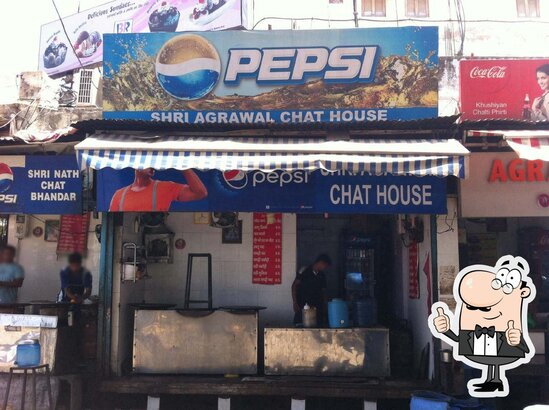 Menu at Shri Agrawal Chat House, Agra