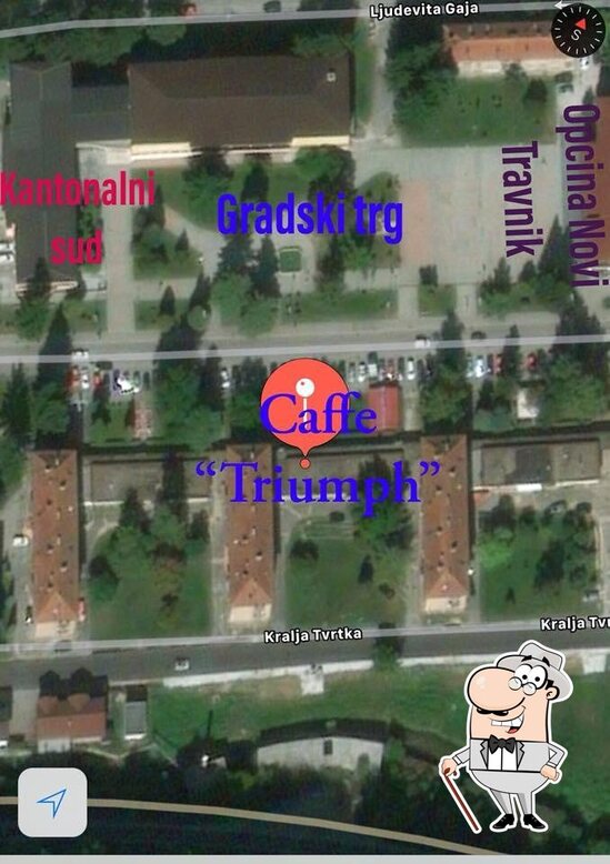 Speisekarte von Caffe “Triumph” cafe, Novi Travnik