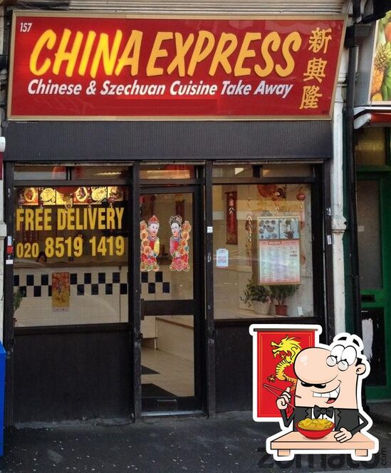 Menu at China Express London fast food, London, 157 Plaistow Rd