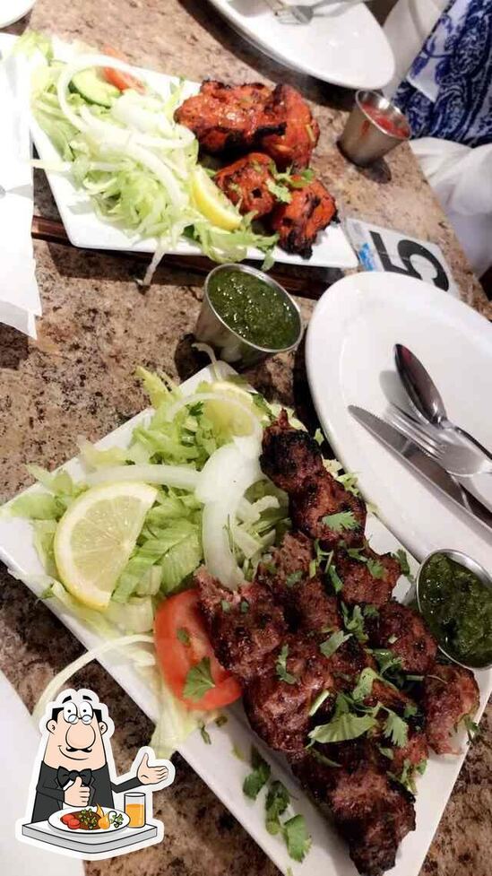 Menu at Dewan-E-Khass restaurant, Vancouver