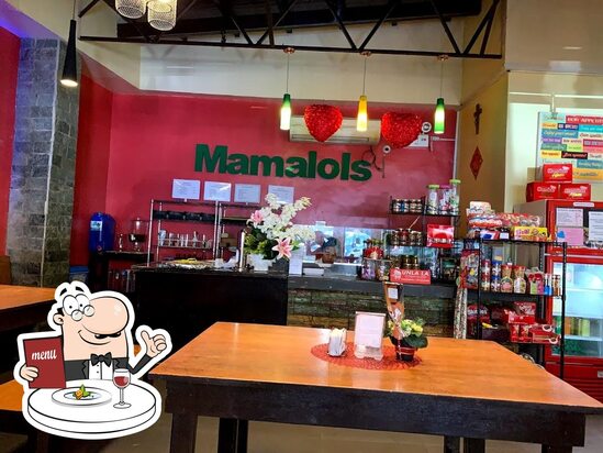 Menu at Mamalol's Dagupan restaurant, Dagupan