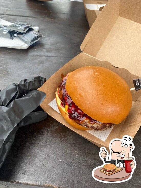 Menu at Black Star Burger fast food, Abrau-Dyurso