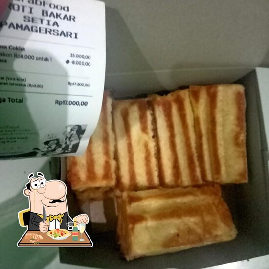 Menu at ROTI BAKAR SETIA PAMAGERSARI, Marga Jaya