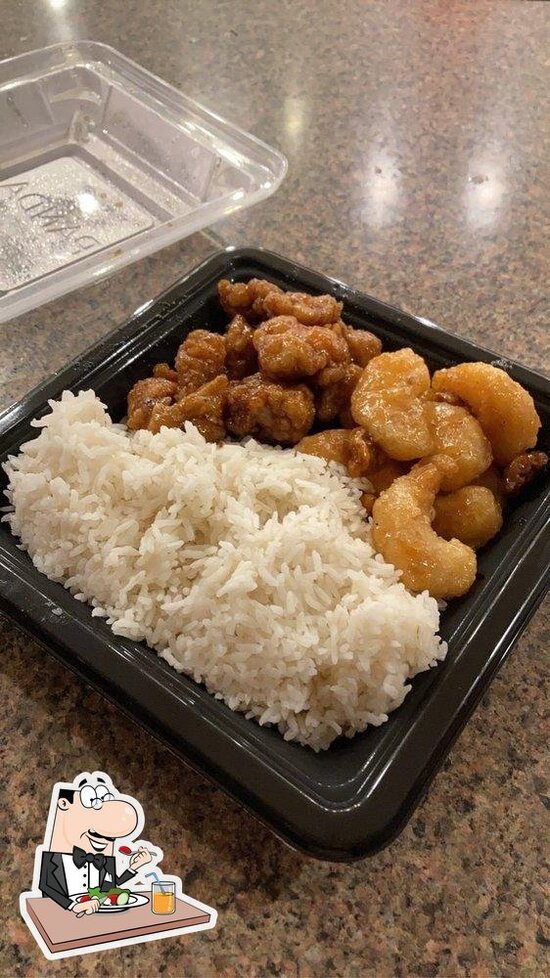 Menu at Panda Express fast food, Valparaiso