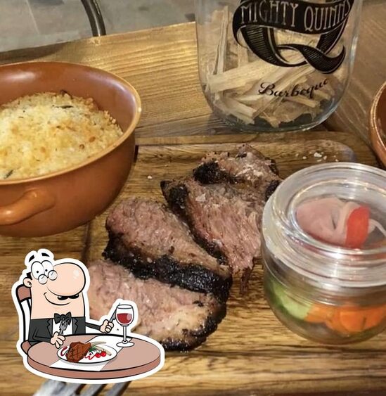 Menu at Mighty Quinn's BBQ, Dubai