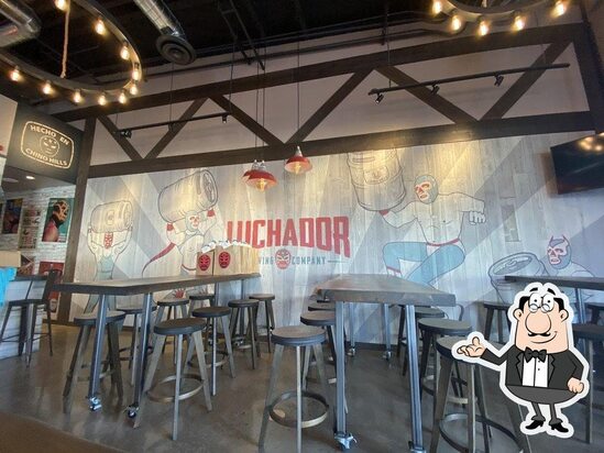 Menu at Luchador Brewing Company restaurant, Chino Hills