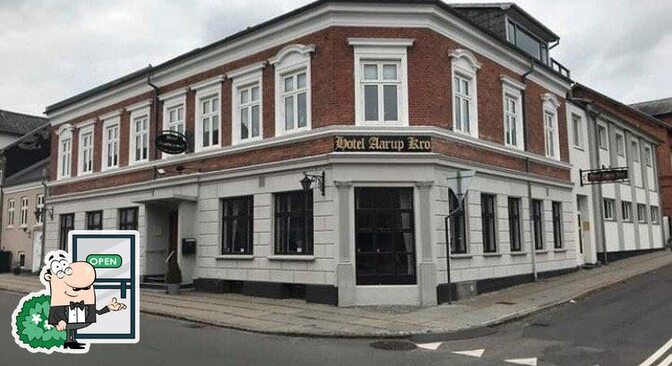Speisekarte von Hotel Aarup Kro restaurant, Årup Sogn