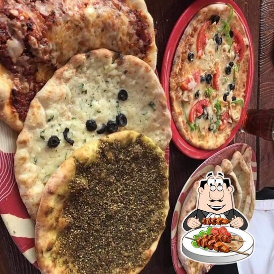 Carta de Bilad Al-Rafidain Cafeteria, sarja, 303 Al Sharq St