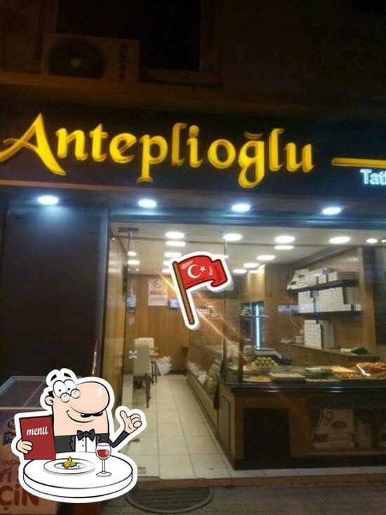 Menu at Anteplioğlu Sıcak Tatlı Baklava, Büyükçekmece