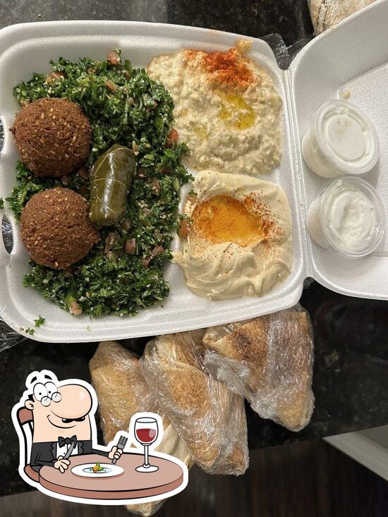 Menu at Boff's Middle Eastern Cuisine restaurant, Warren