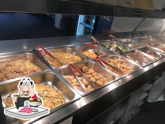 Menu at Canton Wok restaurant, Napier