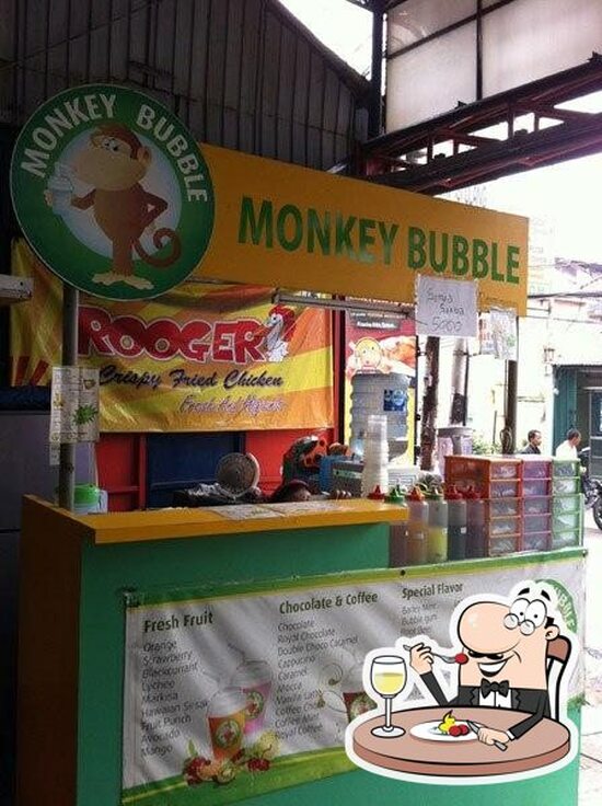 Menu at Monkey Bubble, Jakarta