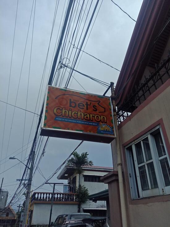 Menu at Obet Special Pork Chicharon restaurant, Santa Maria