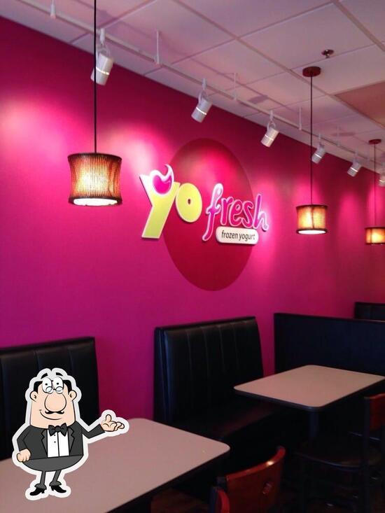 Menu at YoFresh Yogurt Cafe, Oak Creek
