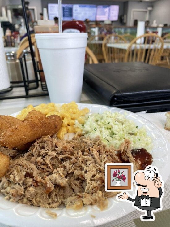 Menu at Johnnys Barbecue, Louisburg